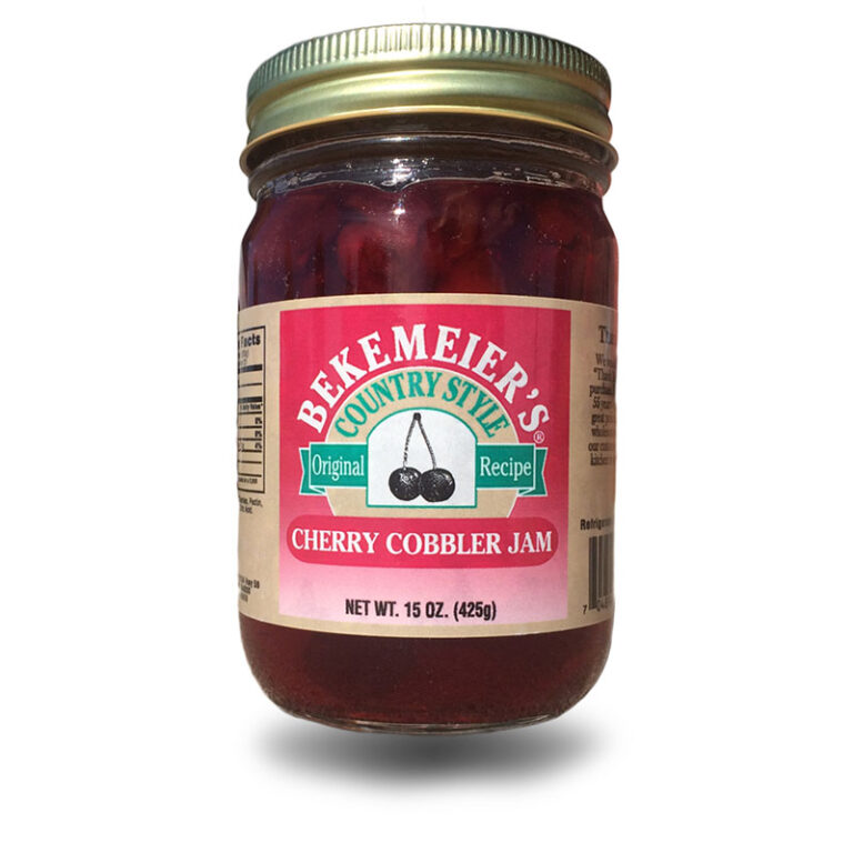 Cherry Cobbler Jam | Ozarka Farms Country Market